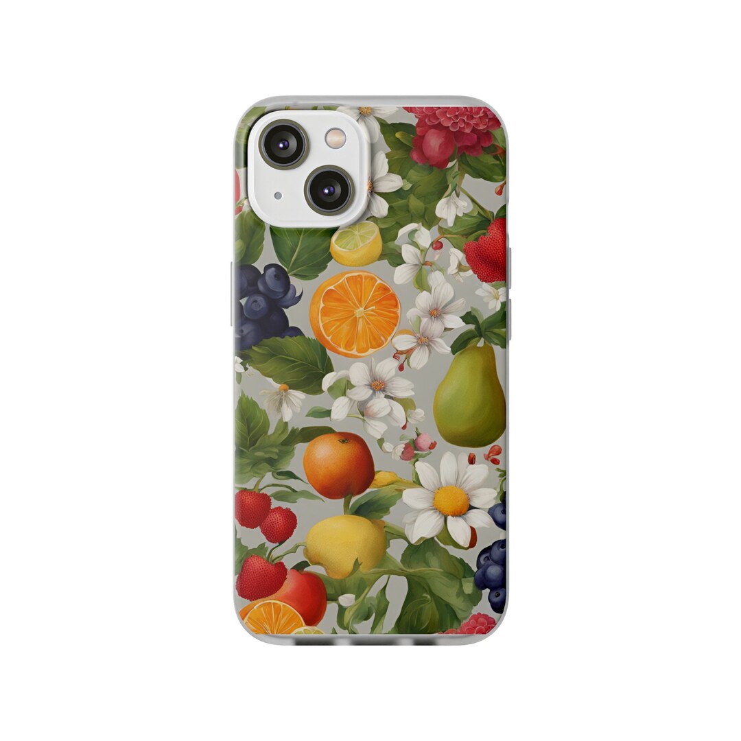 Flower & Fruit Flexi Cases / Phone Case Style / Flexi Cases - Etsy