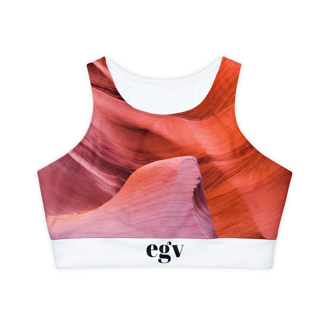 Fully Lined, Padded Sports Bra / Custom Bra / Gift for Her - Etsy