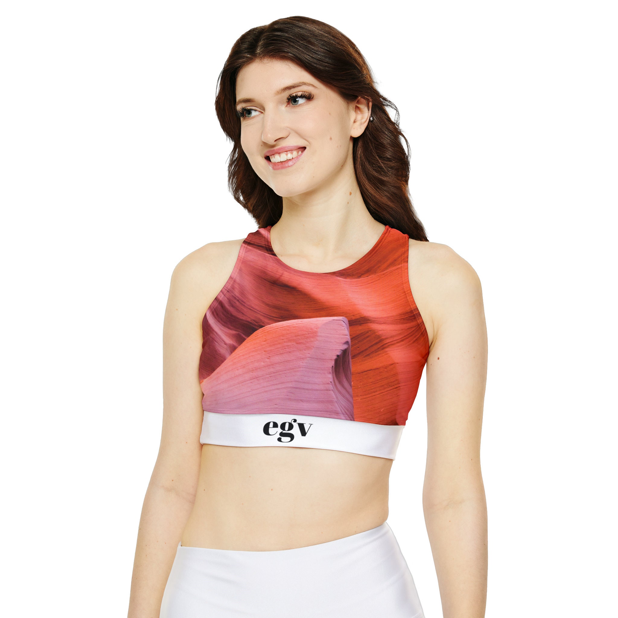 Fully Lined, Padded Sports Bra / Custom Bra / Gift for Her - Etsy