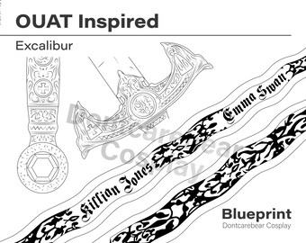 Kaiju No.8 Inspired Battle Axe / AX-0112 Blueprint PDF Digital Download ...