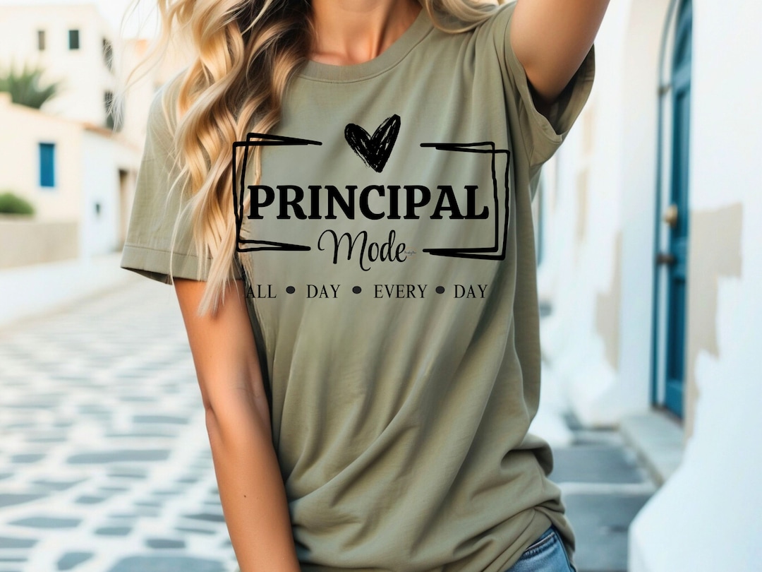 Principal Mode PNG, Principal Gift, Back to School Gift - Etsy
