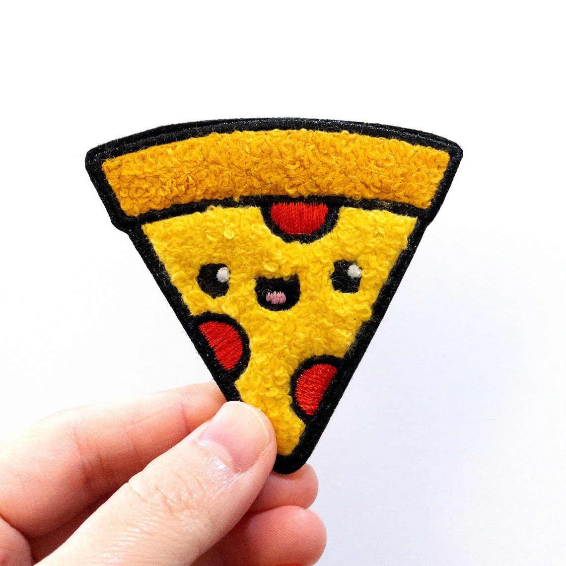 Pizza Iron on Patches Chenille Patches Cute Patches - Etsy