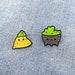 Chip & Guac Enamel Pin Set of 2 Soft Enamel Pins Lapel - Etsy