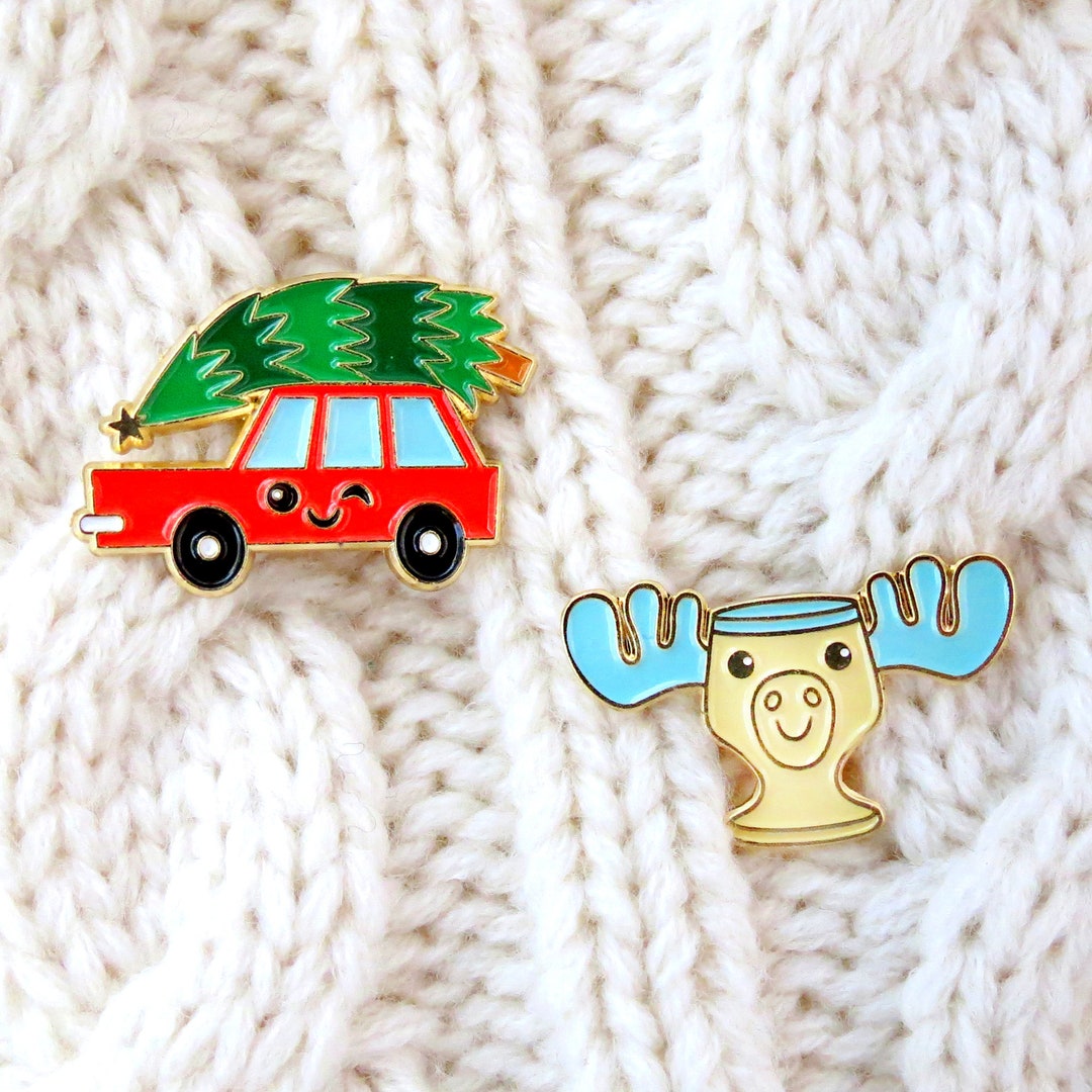 Christmas Vacation - Enamel Pin Set of 2 - Soft Enamel Pins - Lapel ...