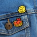 Pancake & Butter Enamel Pin Set of 2 Soft Enamel Pins - Etsy