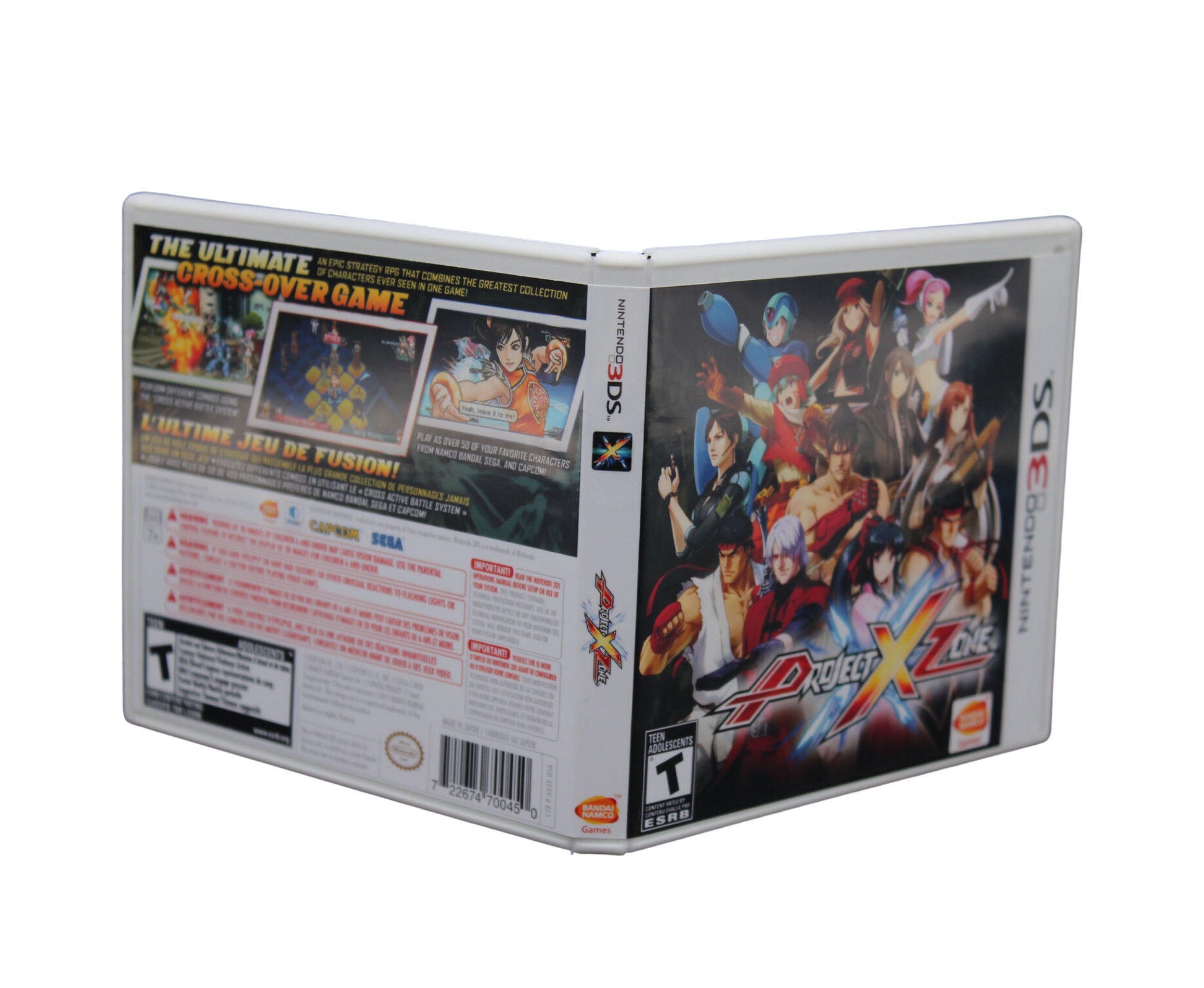 Nintendo 3DS Project X Zone Reproduction Game Case & Cover Art - Etsy