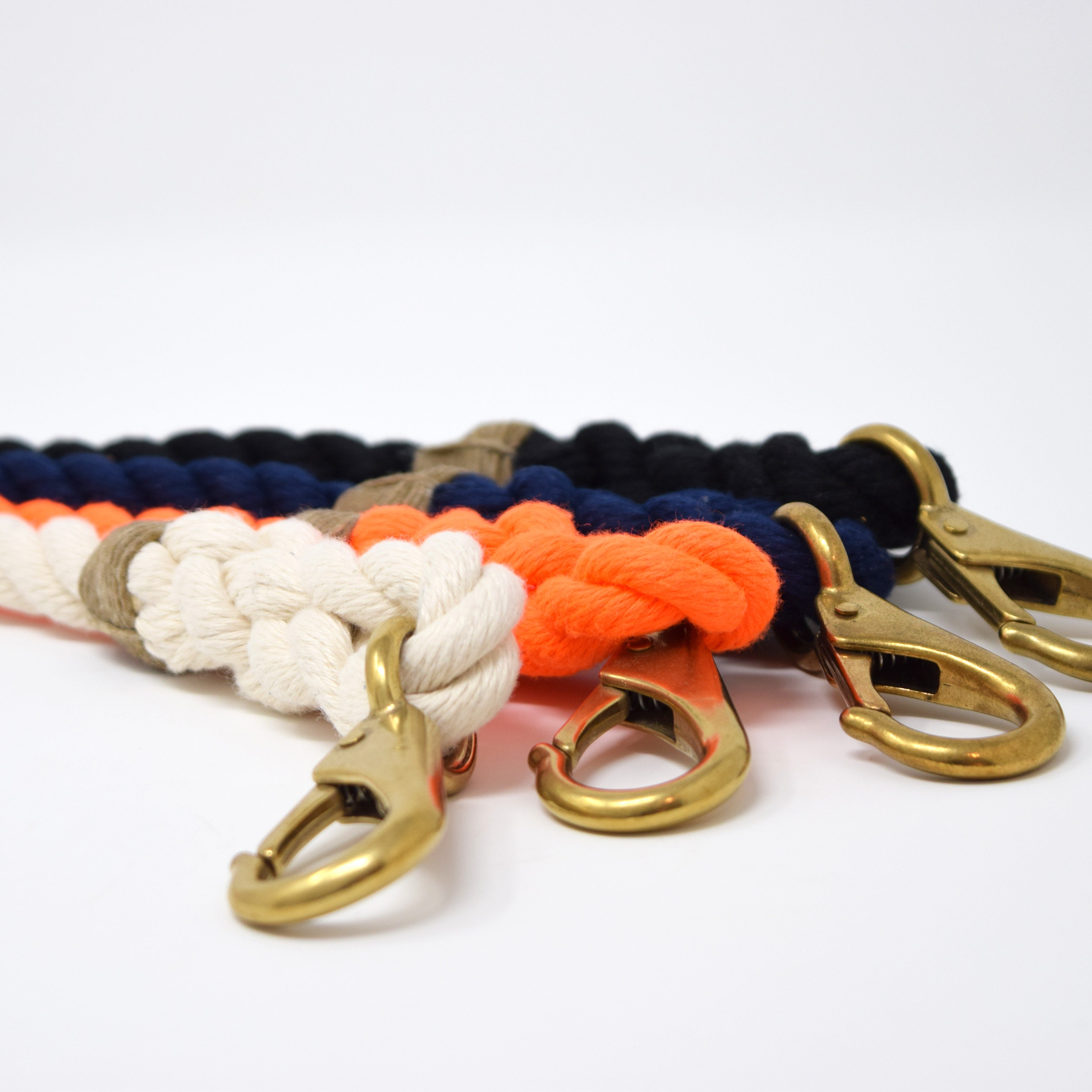 Mariner Series Black Rope Dog Collar Spun Polyester Rope - Etsy