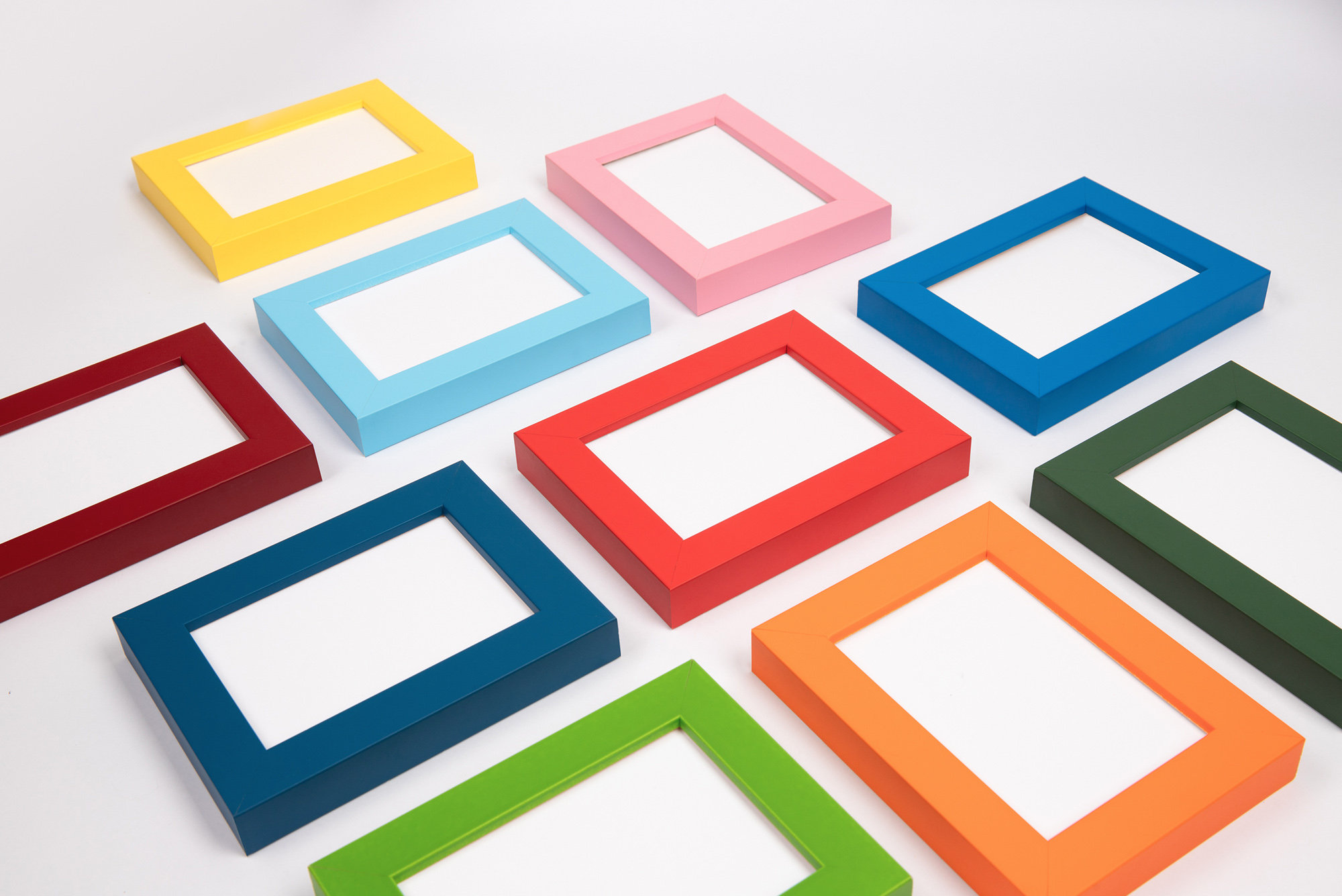 Picture Frames, Colourful, Vibrant, Contemporary, Modern, Matte Finish ...