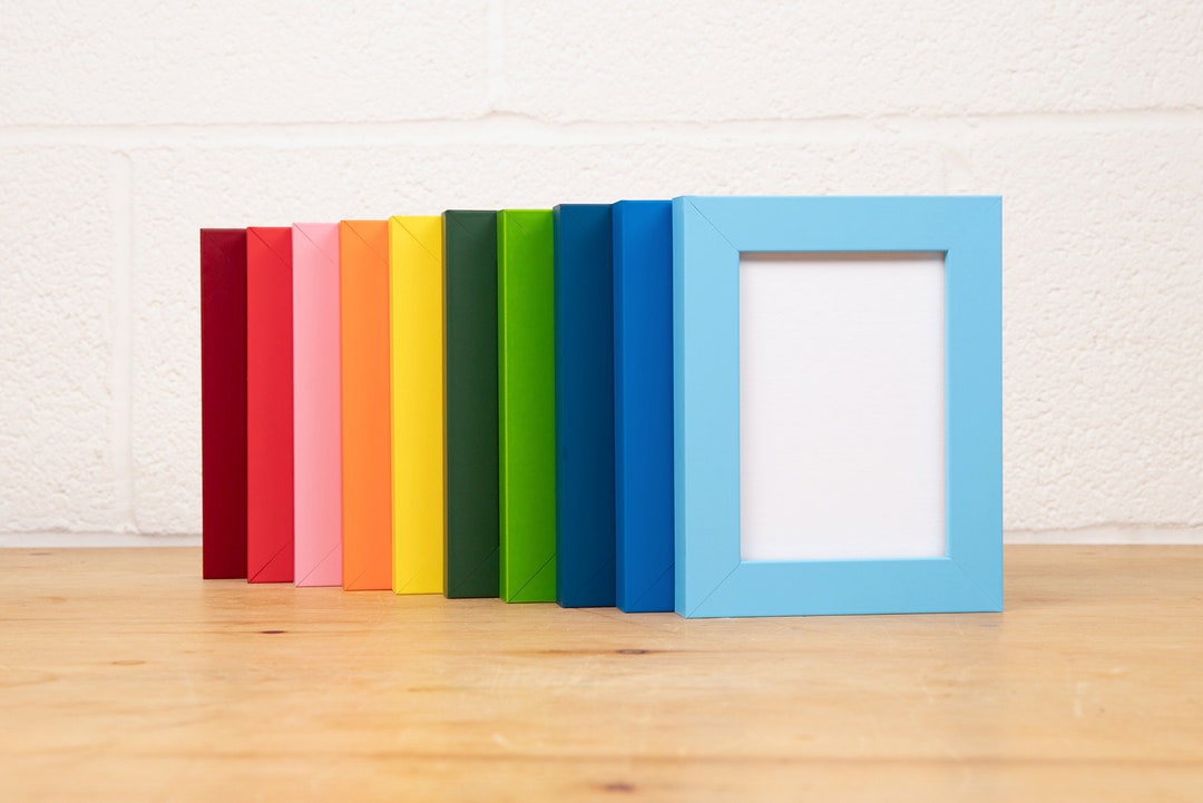 Picture Frames Colourful. Vibrant, Contemporary, Modern, Matte Finish ...