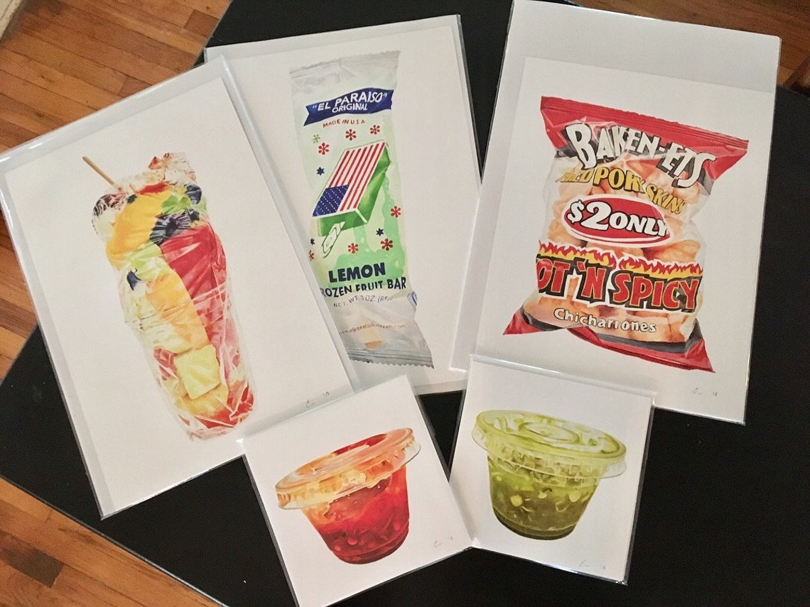 12x16 Chicharrones Giclée Print of Oil Painting - Etsy