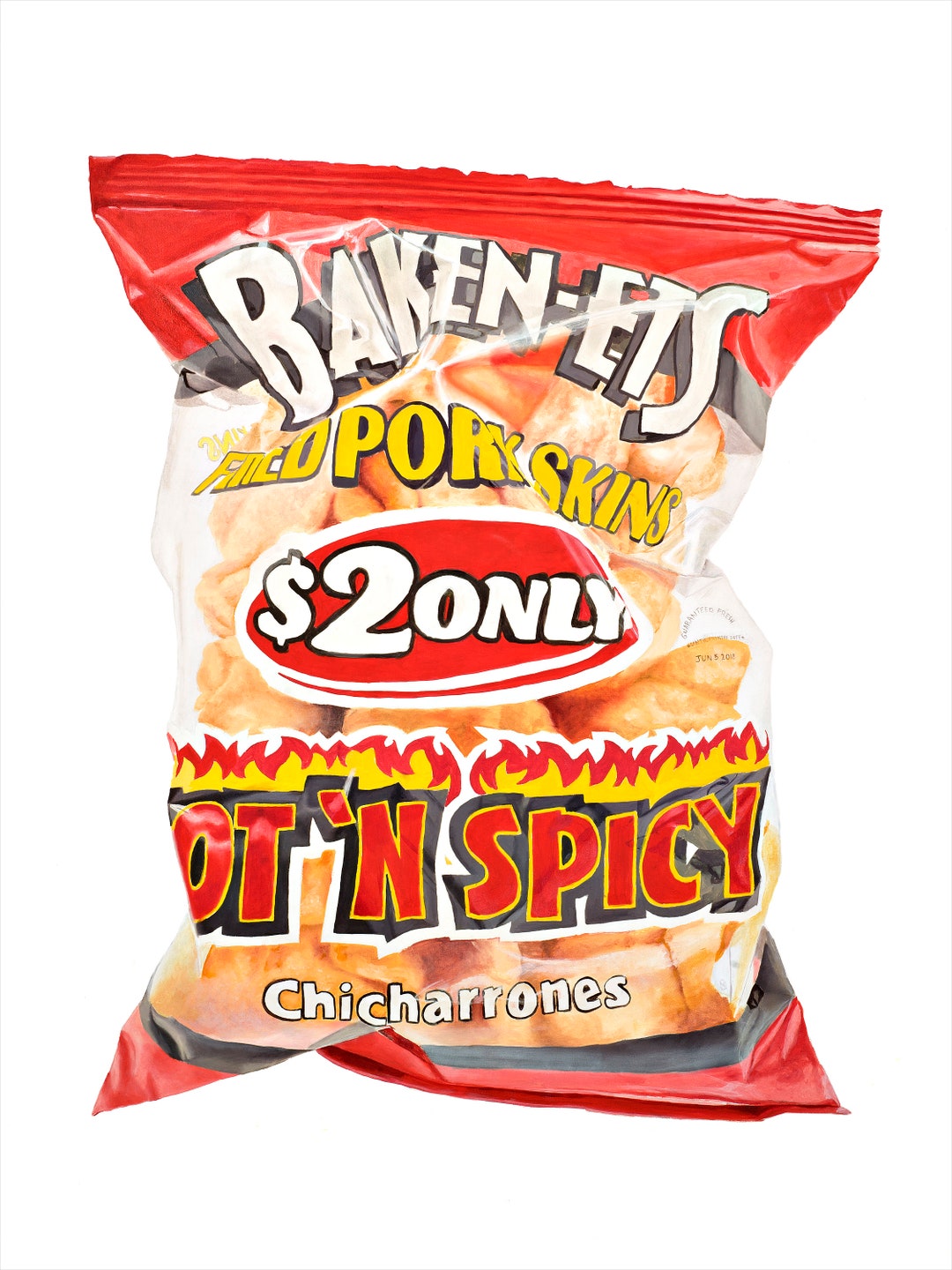 12x16 Chicharrones Giclée Print of Oil Painting - Etsy