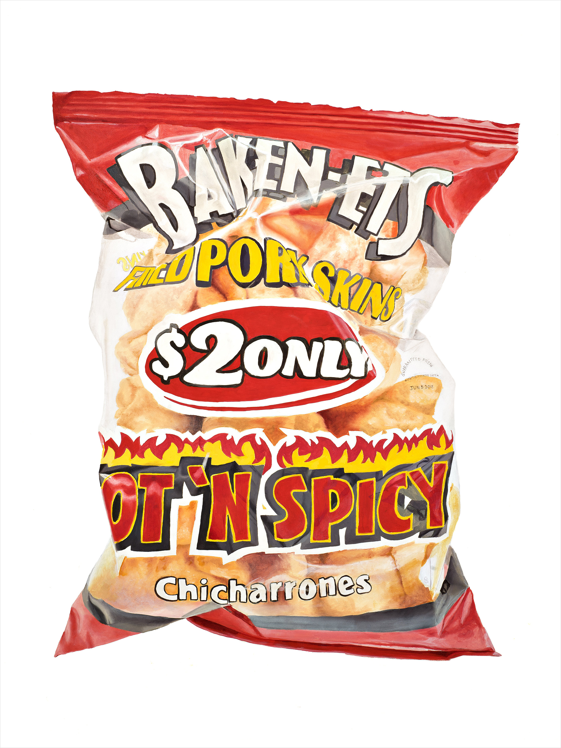 12x16 Chicharrones Giclée Print of Oil Painting - Etsy