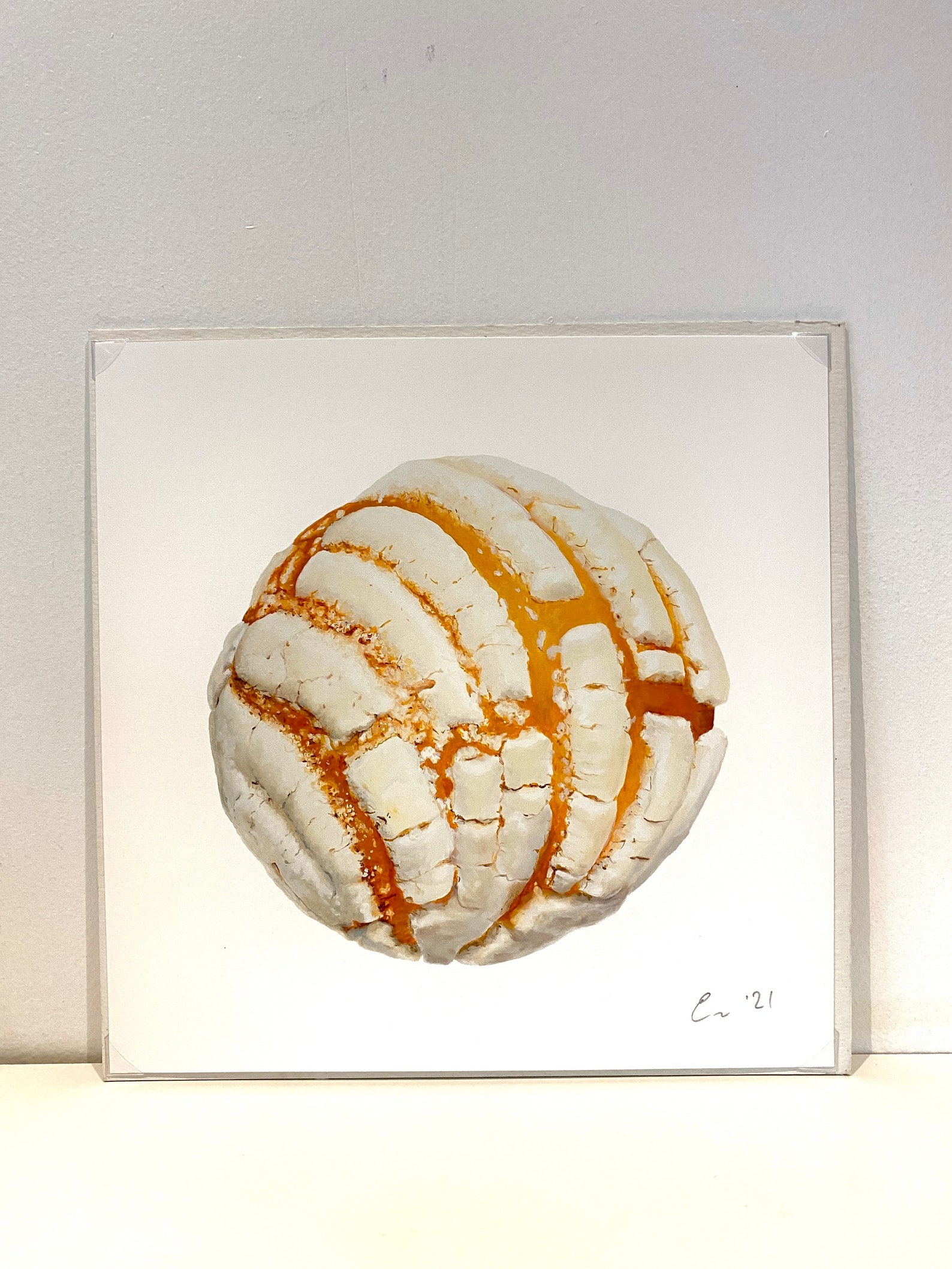 White Concha 2 Giclee Print of Oil Painting - Etsy