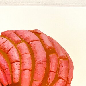 8x8 Pink Concha Giclee Print of Oil Painting - Etsy