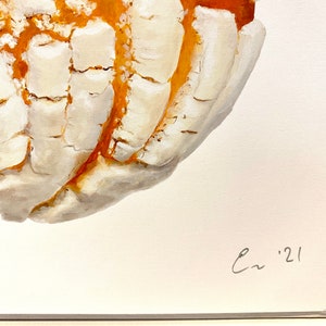 White Concha #2 Giclee Print of Oil Painting - Etsy