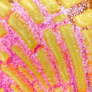 8x8 Pink Sugar Concha Giclee Print of Oil Painting - Etsy