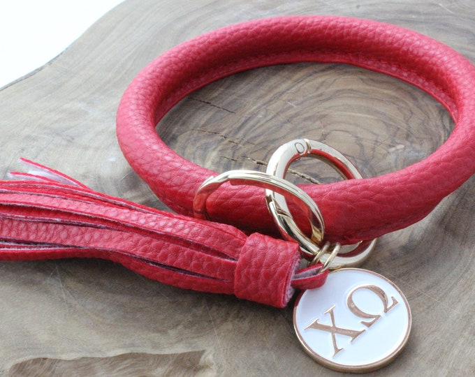 Chi Omega Bangle Keychain Bracelet - Etsy