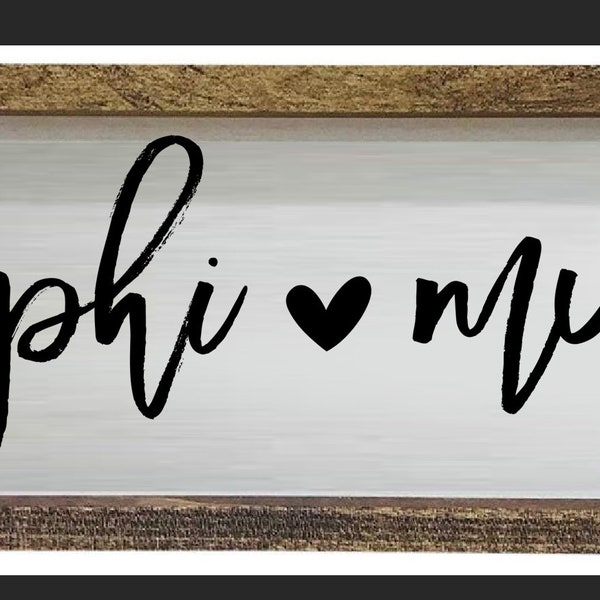 Phi Mu Canvas - Etsy