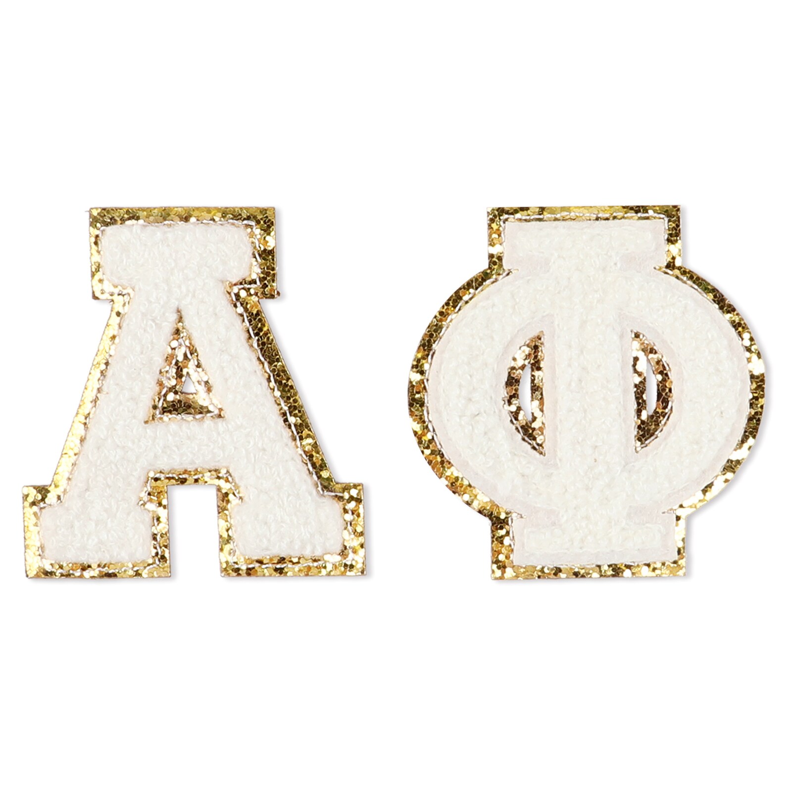 Alpha Phi Sorority Chenille Letter Stickers Stick on Set - Etsy