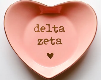 Tri Delta Ring Dish | Etsy