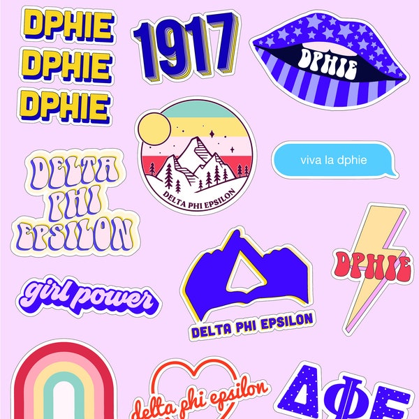Delta Phi Epsilon - Etsy