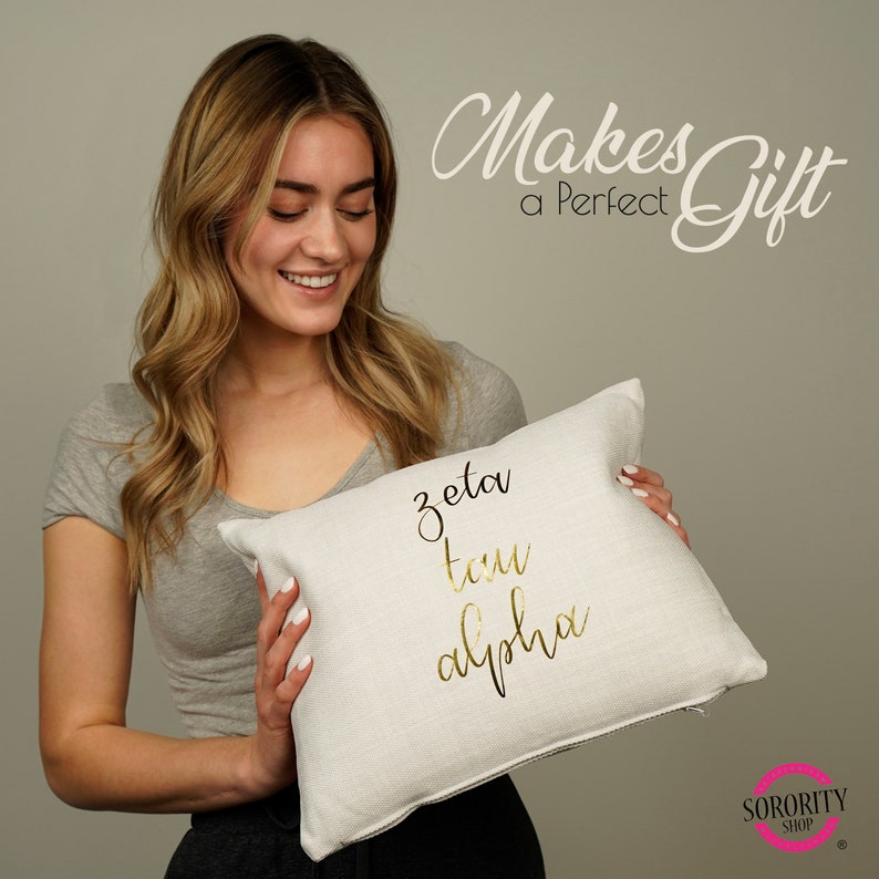 Alpha Phi Pillows script or Retro - Etsy