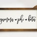 Alpha Chi Omega Script Wooden Sign - Etsy