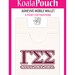Gamma Sigma Sigma Koala Pouch Adhesive Mobile Wallet Greek - Etsy