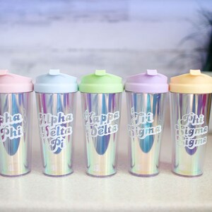 Tri Sigma Retro Tumbler - Etsy