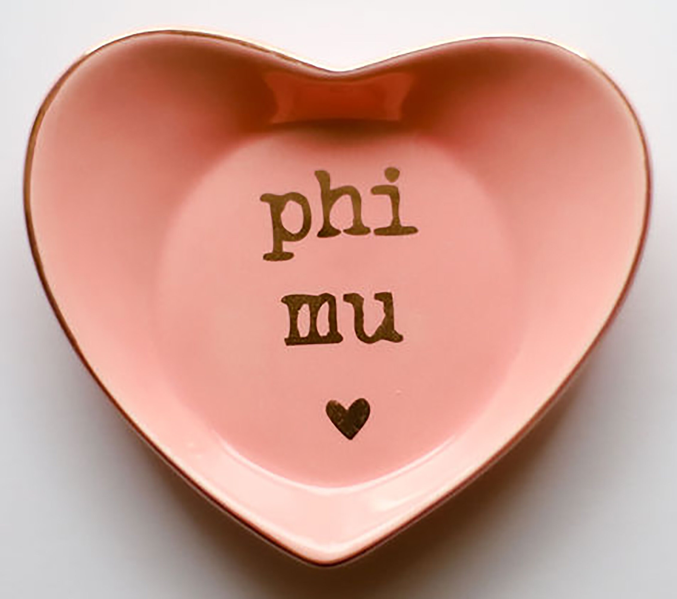 Phi Mu Ring Dish | Etsy