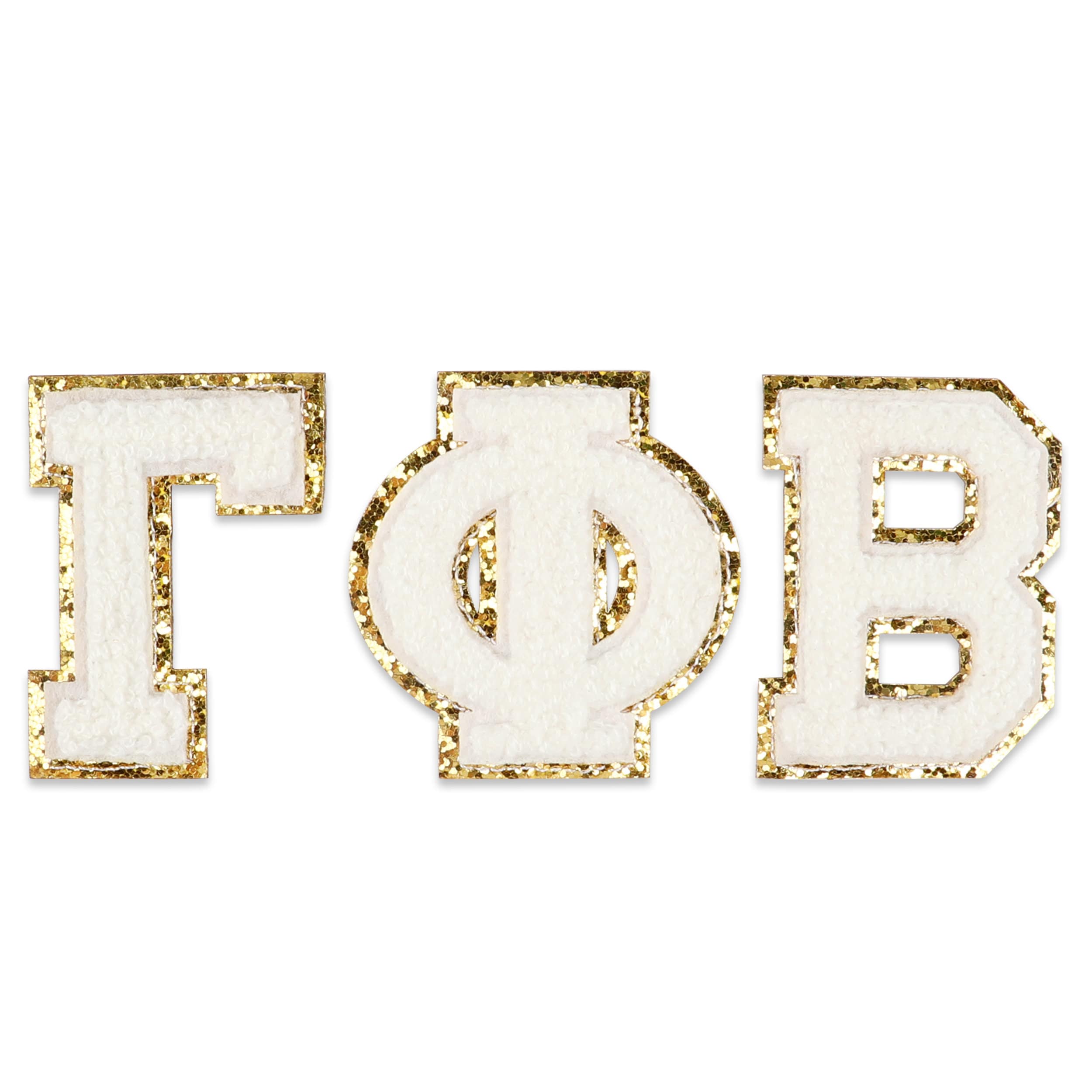 Gamma Phi Beta Letters Blue