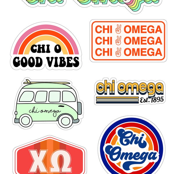 Chi Omega - Etsy