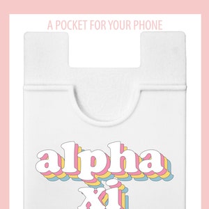 Alpha Xi Delta Retro Koala Pouch - Etsy