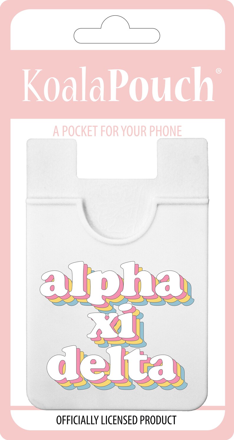 Alpha Xi Delta Retro Koala Pouch | Etsy