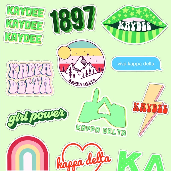 Kappa Delta - Etsy