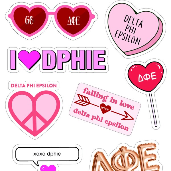 Delta Phi Epsilon - Etsy