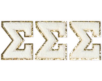 Tri Sigma Letters - Etsy