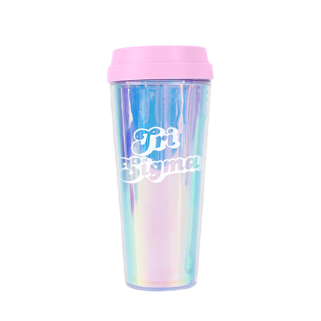 Tri Sigma Retro Tumbler - Etsy