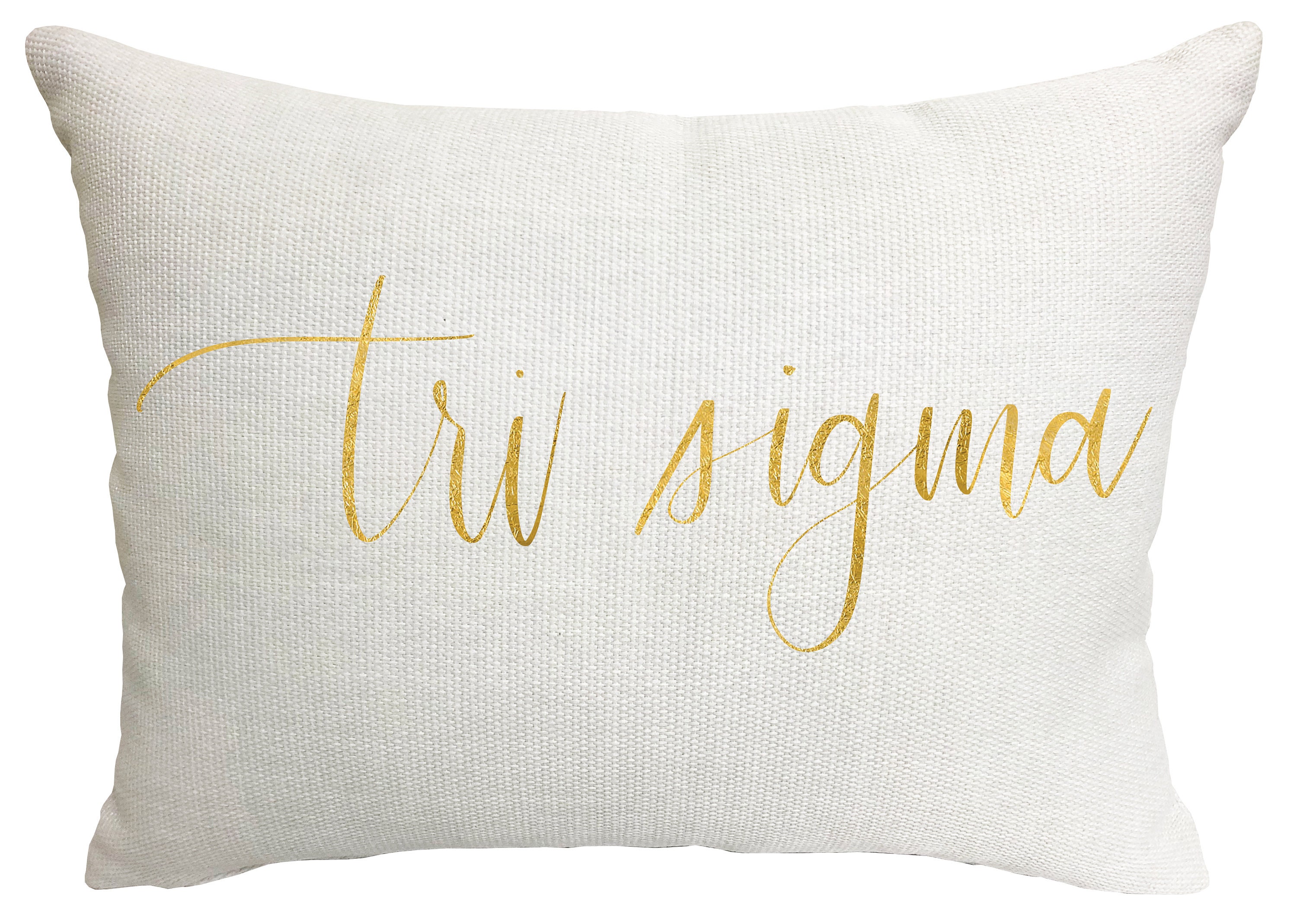 Tri Sigma Pillows script or Retro - Etsy
