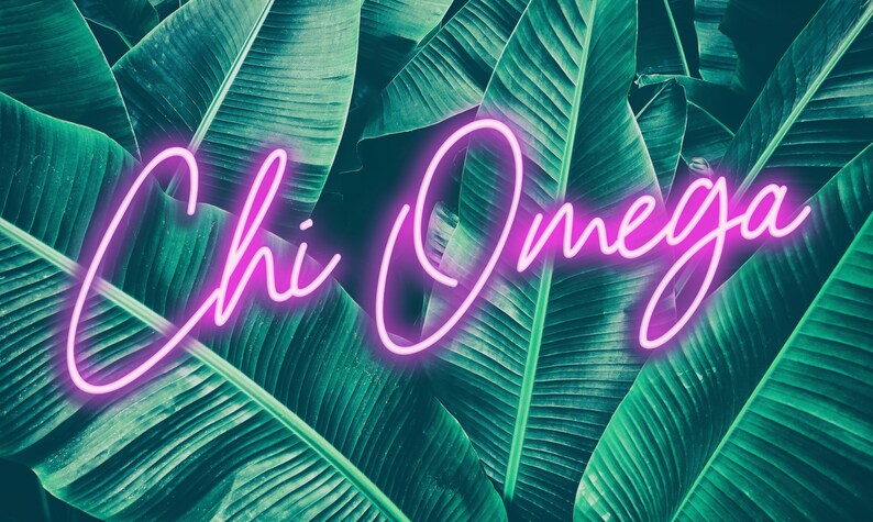 Chi Omega Sorority Flags - Etsy