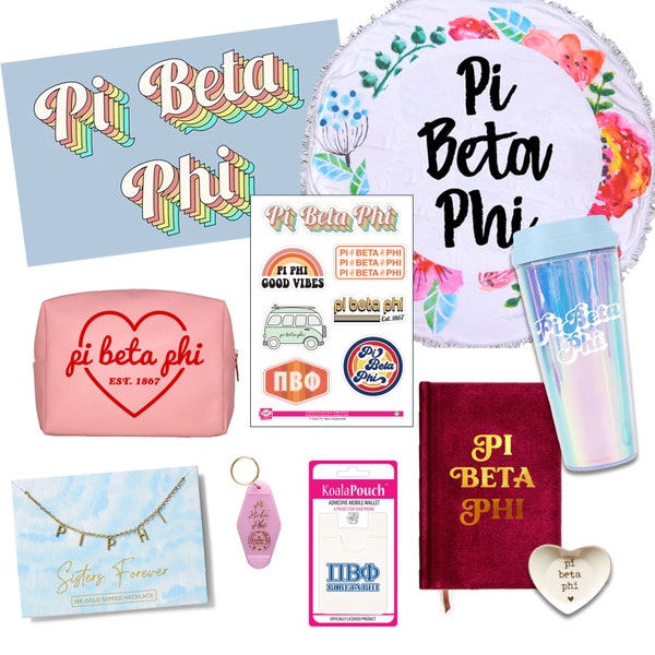 Pi Phi Box - Etsy