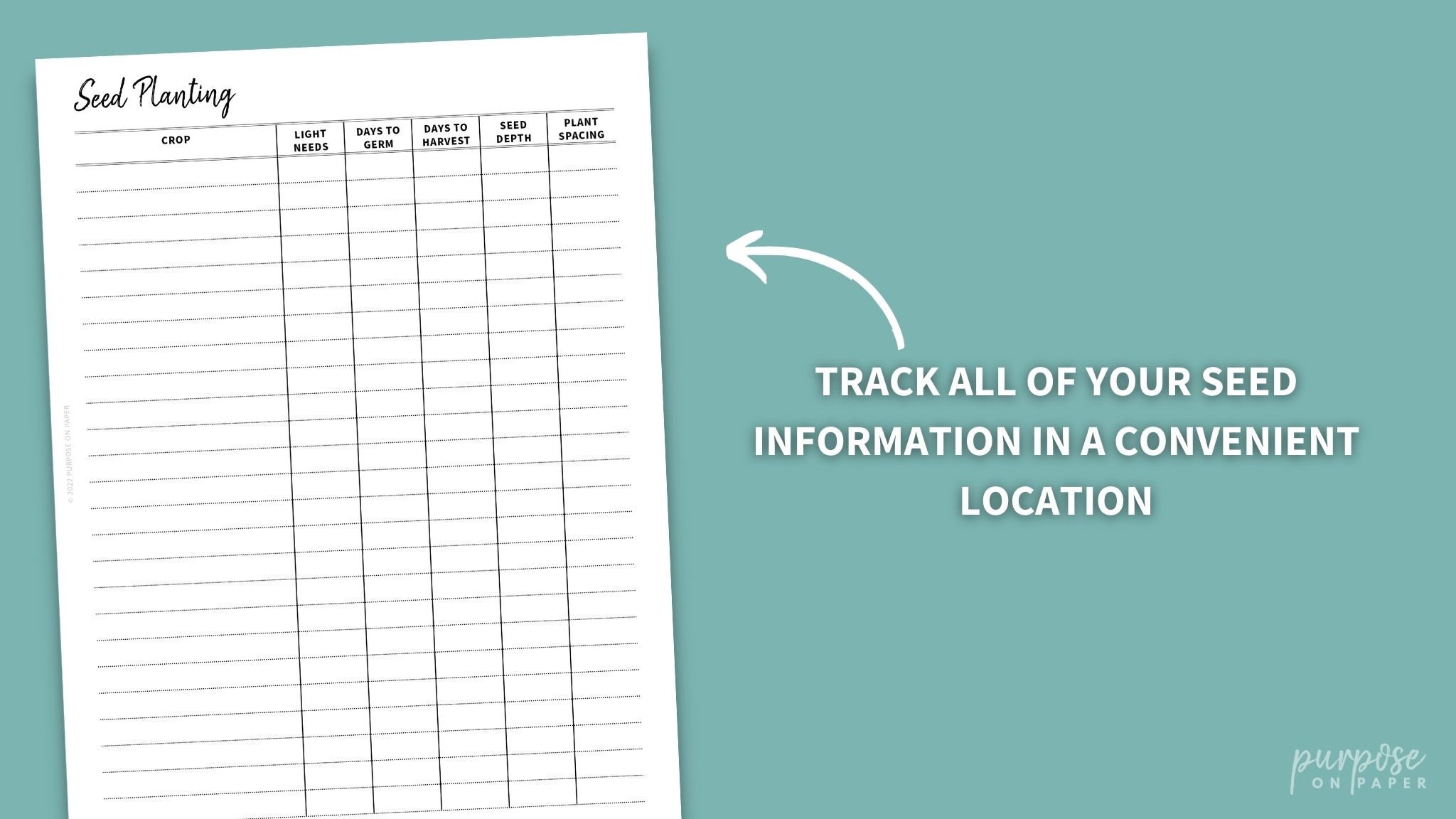Garden Planner Classic Size Printable, Gardening Log, Garden Journal ...