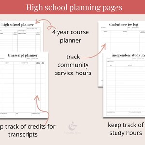 Homeschool Planner Bundle 2025 2026 Undated Printable PDF Attendance ...