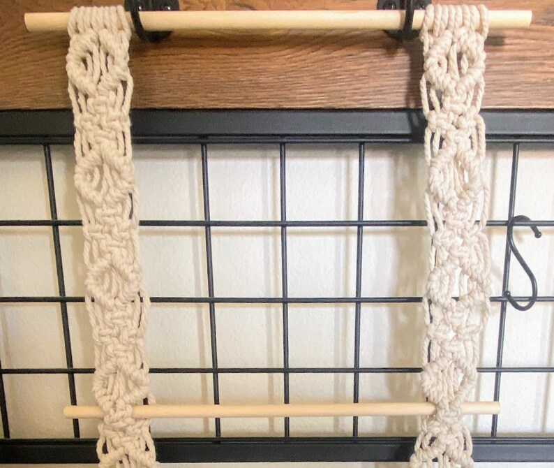Macramé Decorative Ladder Wall Hanging - Etsy