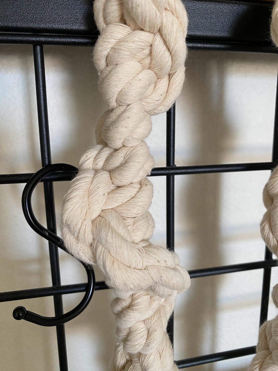 8 Ft. Macrame Hanging Rope Light - Etsy