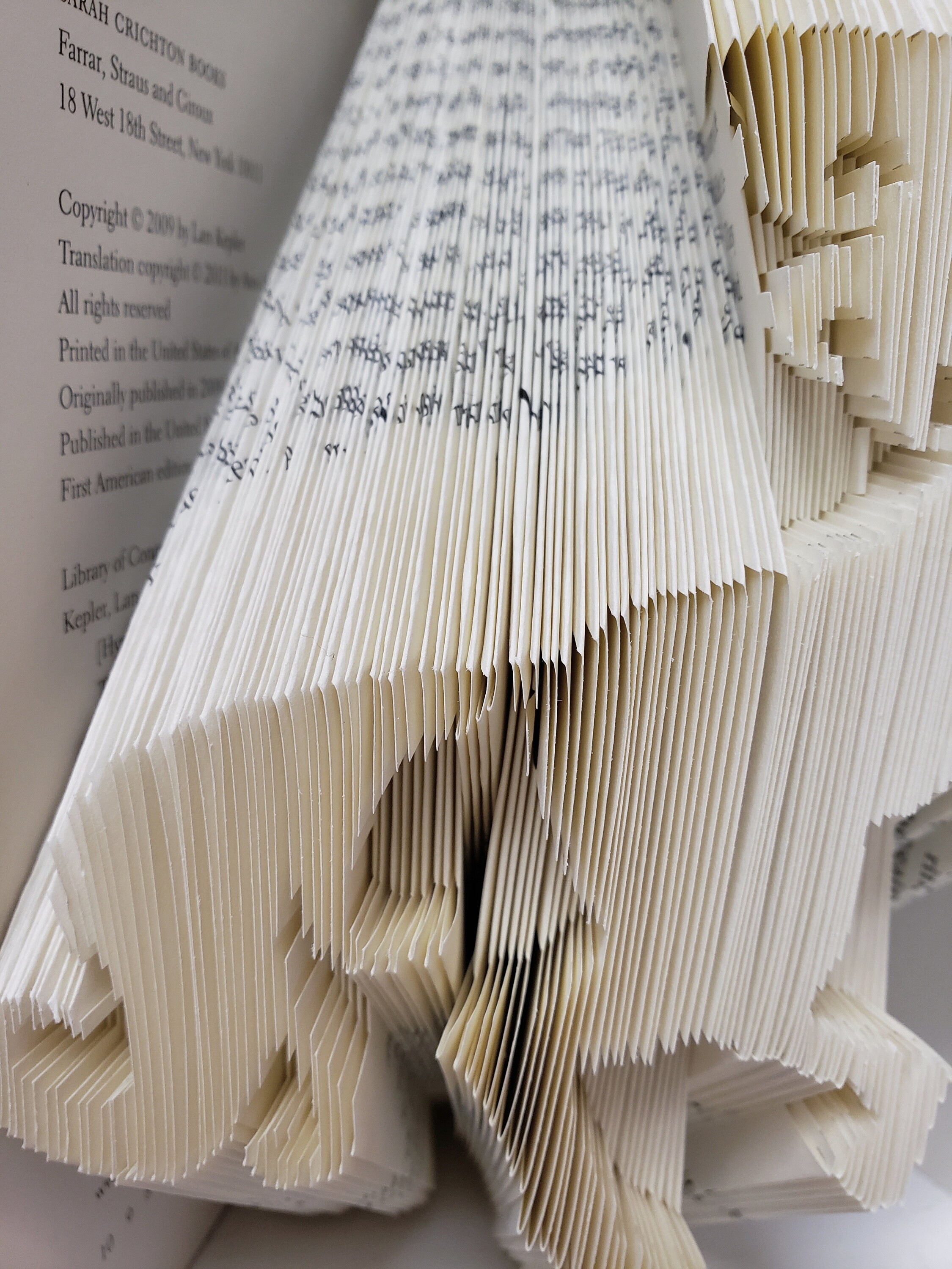Unicorn Art / Children's Book / Folded Book Art - Etsy
