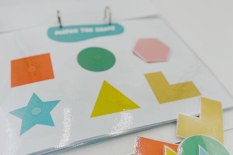 Personalised Toddler Busy Book | Learning Binder 15 Page Digital ...