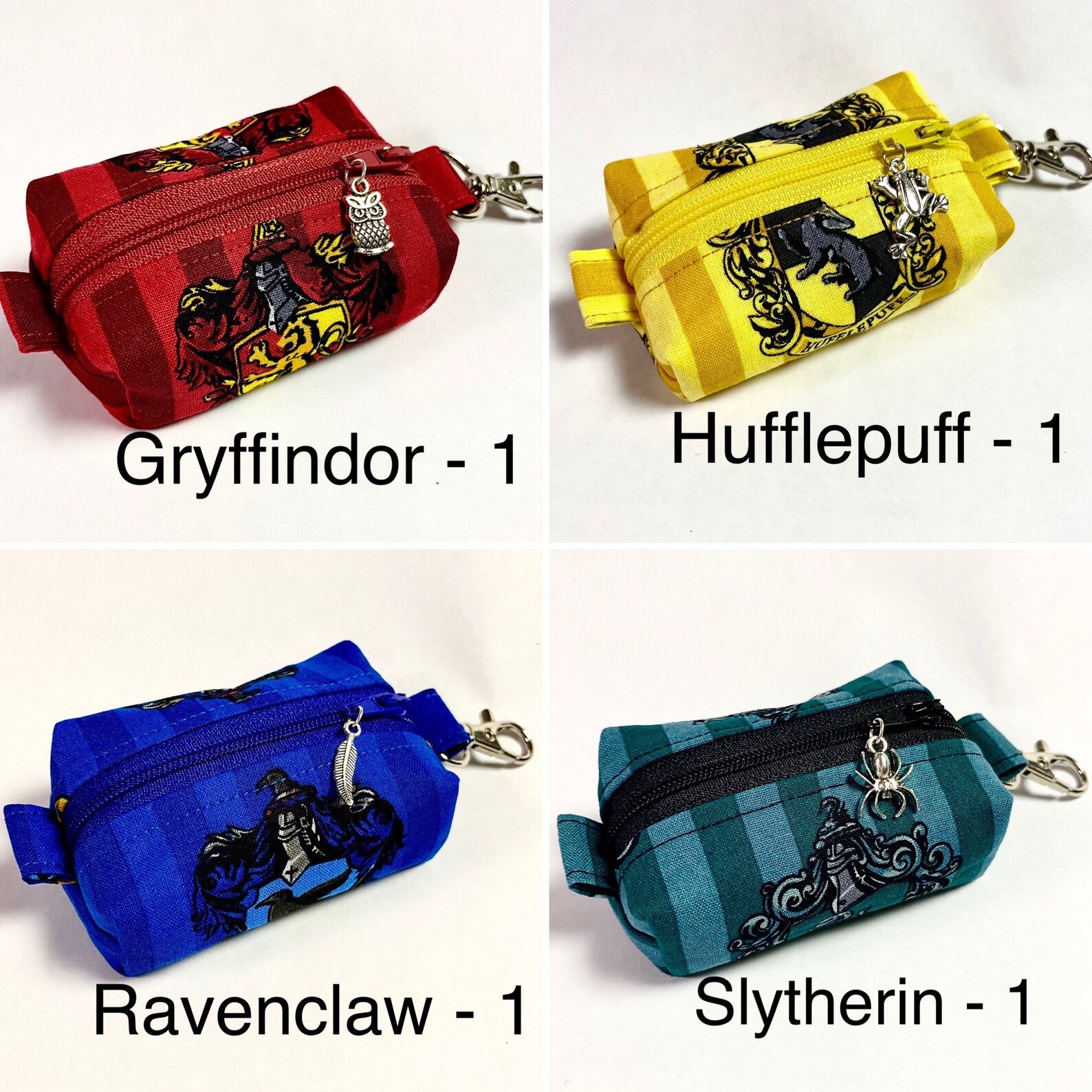 Mini Boxy Zipper Pouch Keychain Pouch Earbuds Pouch - Etsy