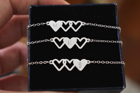 Sterling silver sister necklaces for 3 store