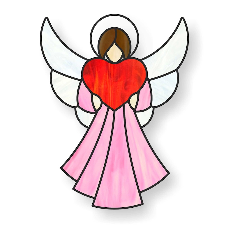 Stained Glass Angel - Etsy